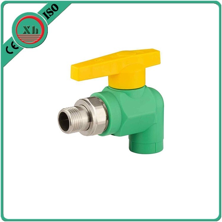 Temperature Control Brass Threaded Straight Radiator Valves Coupling Type