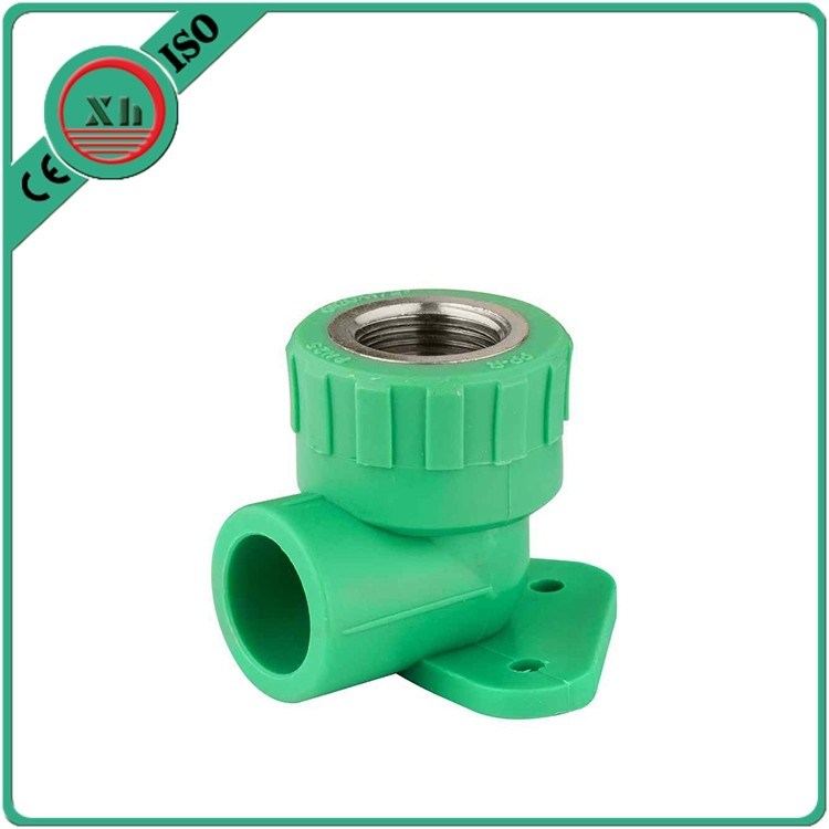 Fusion Welding Ppr Female Elbow With Wallplate Corrosion Resistant ...