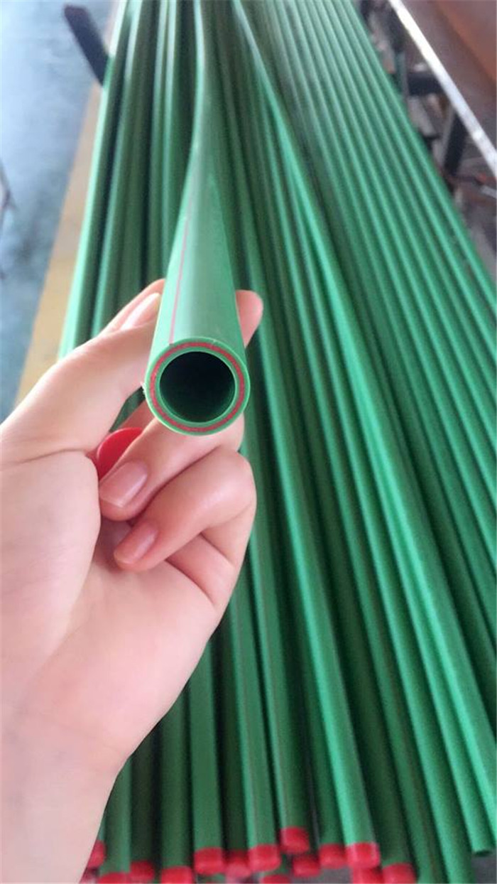 Durable Fusion PPR Pipes , Three Layers PPR Plumbing Pipes ISO 15874 ...